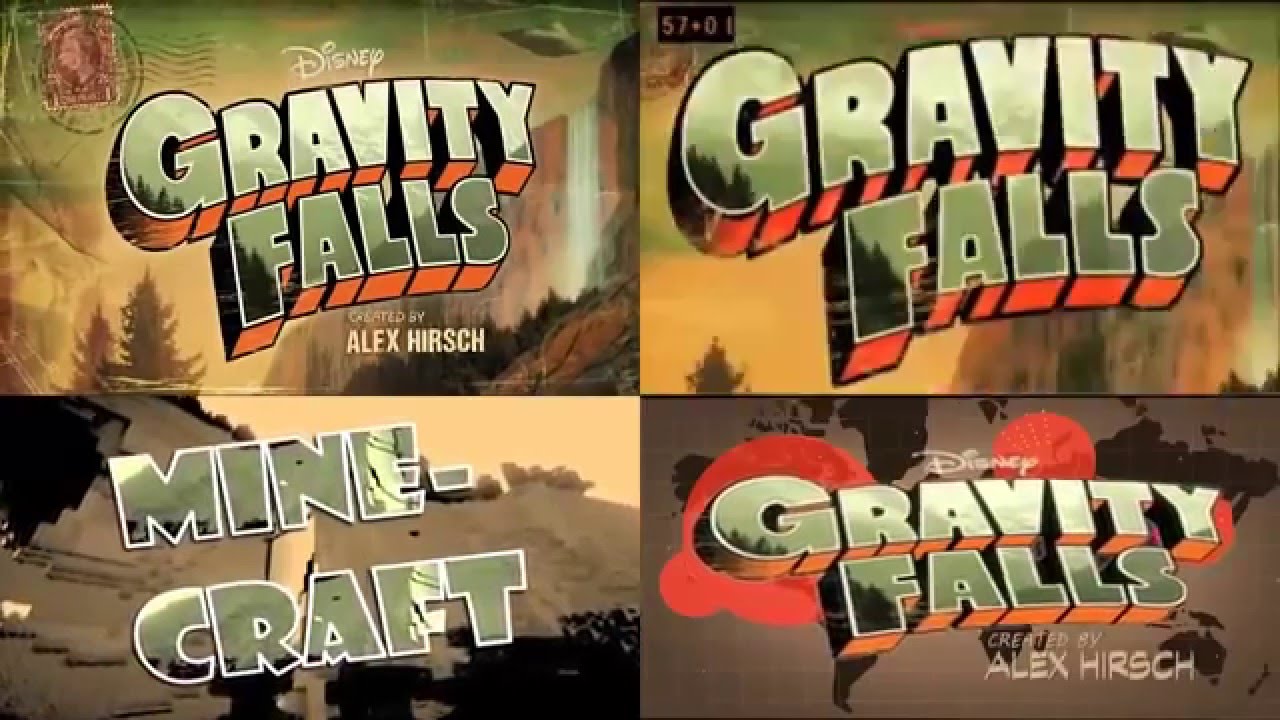 Gravity Falls Multi Intro Comparison Youtube