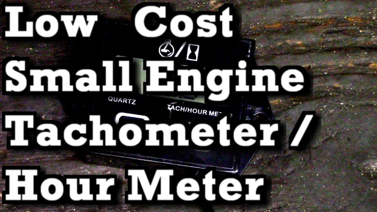 Cheap Small Engine Tachometer Hour Meter Youtube