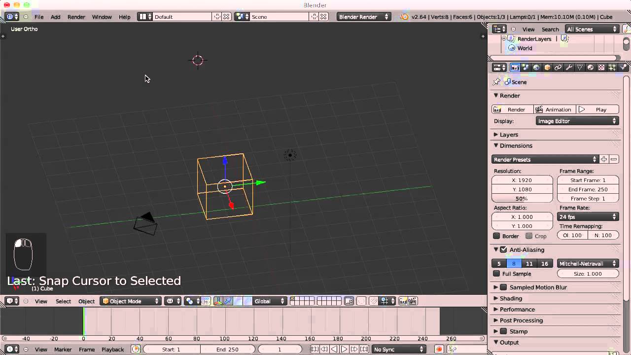Primeros Pasos Cursor 3d Youtube