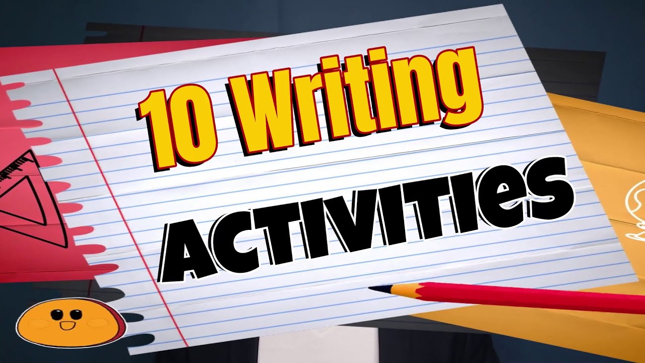 10 Writing Activities For English Class Youtube