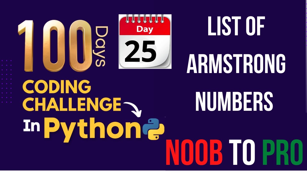Day 25 100 Days Coding Challenge In Python Python Programs