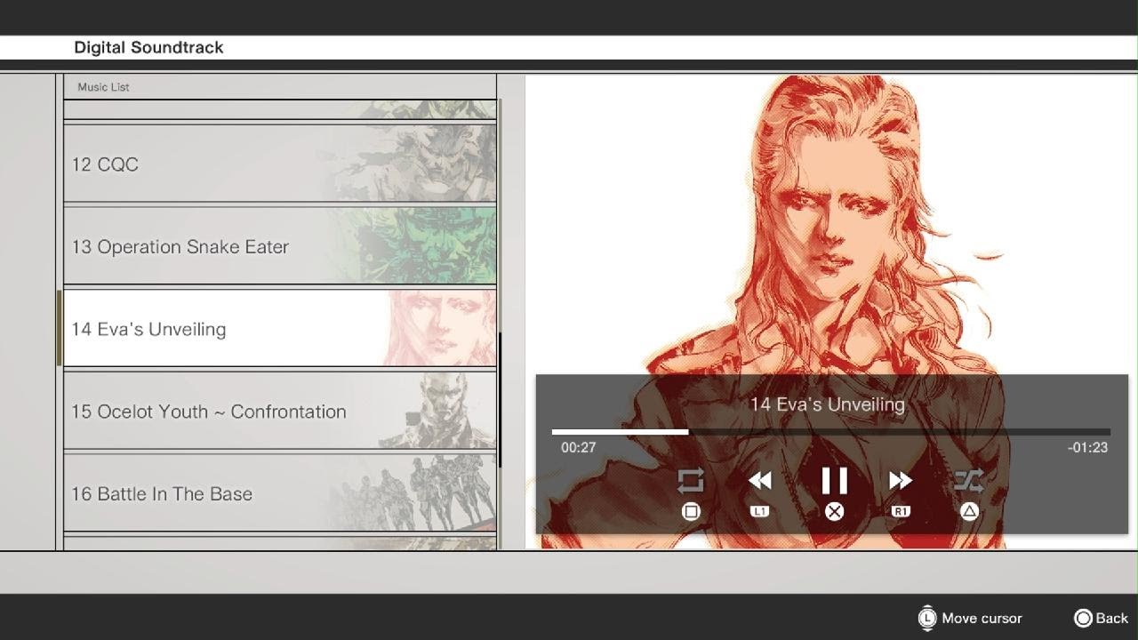 Metal Gear Solid 3 Soundtrack Eva S Unveiling Youtube