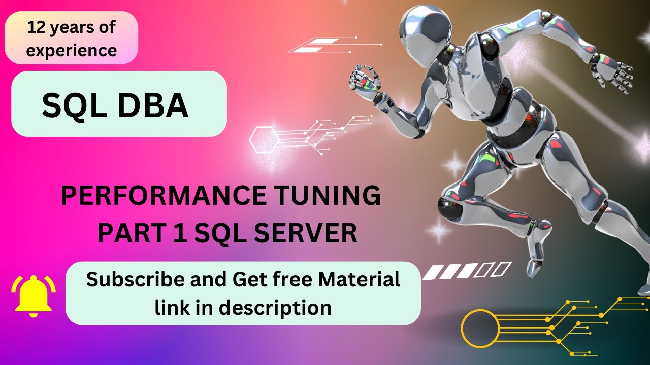 Performance Tuning Part 1 Sql Server Youtube