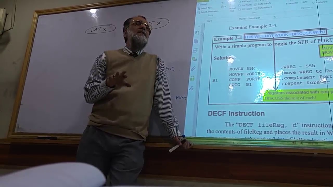 Microcontroller Pic 18f452 Lec 5 Youtube