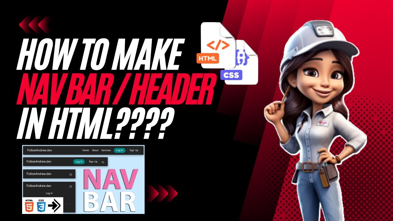 How To Create Responsive Navigation Bar Using Html And Css Html