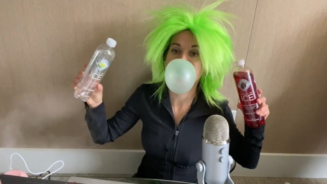 Asmr Chewing Gum Blowing Snapping Bubblegum Whispering Typing