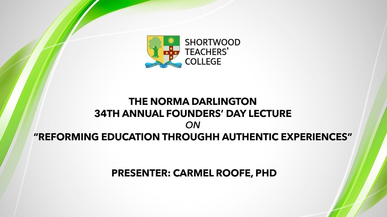 Stc The Norma Darlington 34th Annual Founders Day Lecture 2024 Youtube