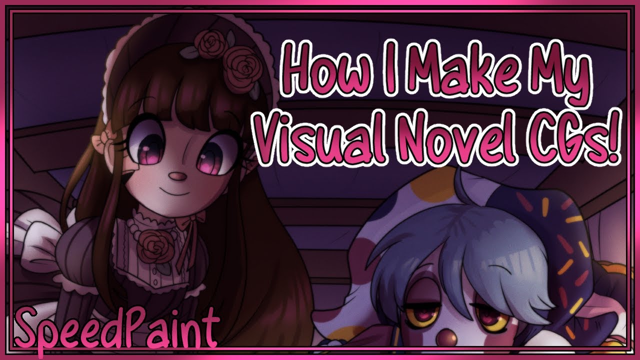 How I Make Visual Novel Cgs For Don T Toy With Me Under The Bed Cg