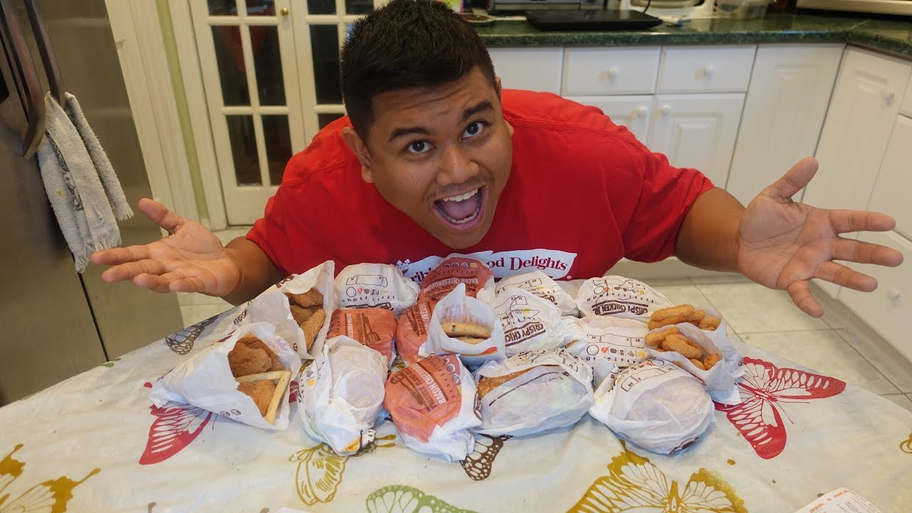 20 Burger King Value Menu Challenge Randy Santel Youtube
