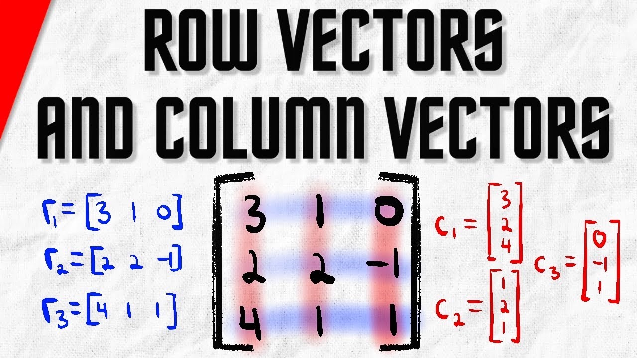 Parallel Column Vectors