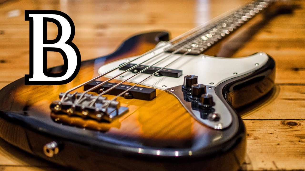 Bass Backing Track In B Pop Acoustic Esay Listening Youtube Music