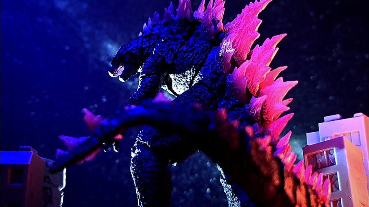 Godzilla Evolved Roar Stop Motion Test Animation Youtube