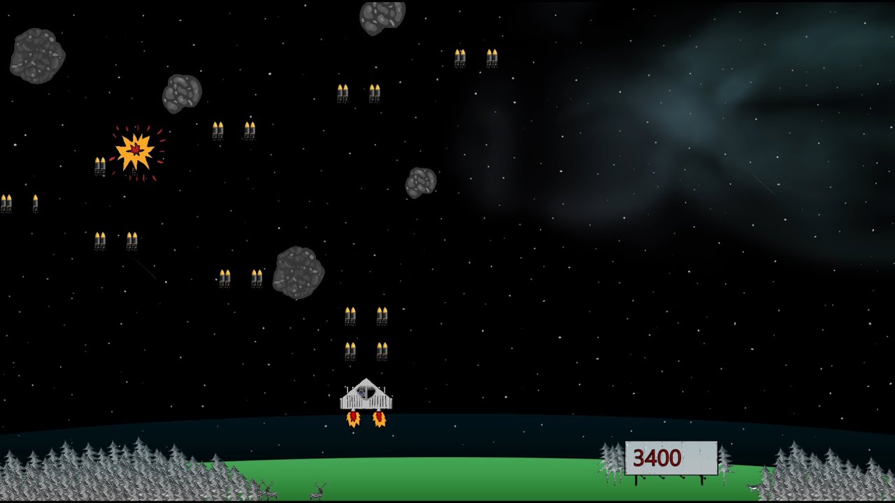 Space Invaders Java Game Youtube