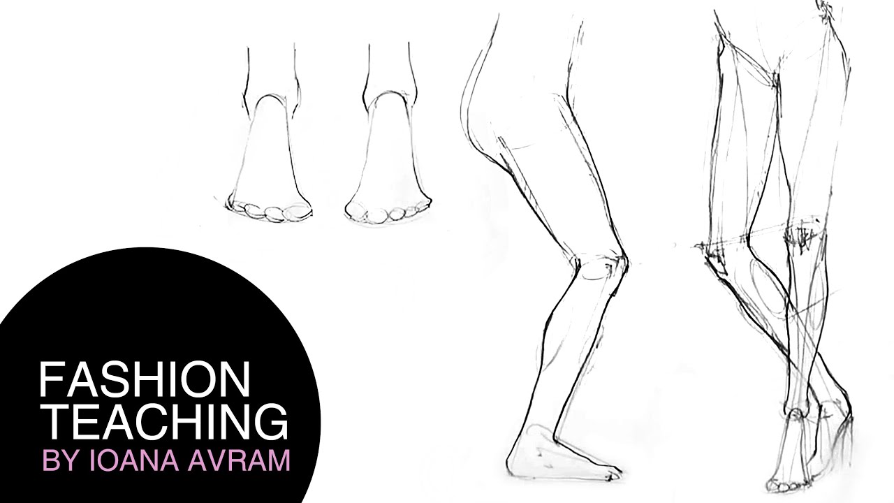 Feet Front View Drawing Img Daisy