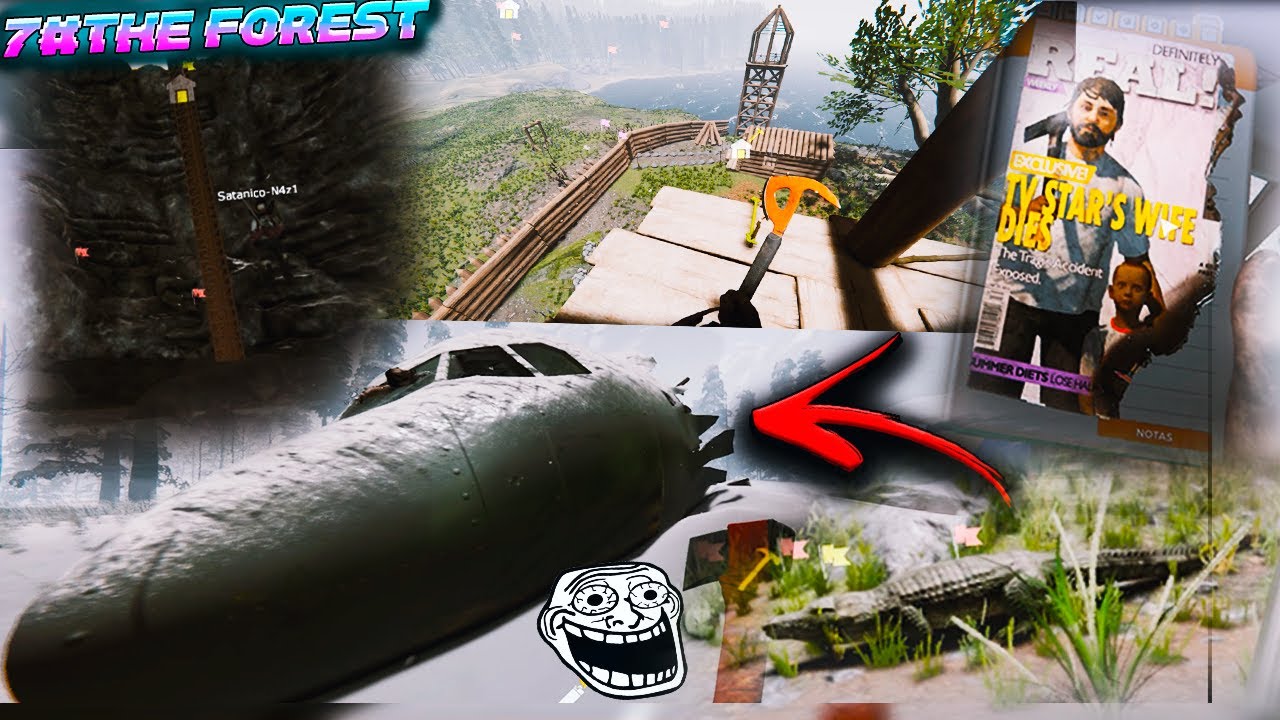 7 The Forest Encontramos La Otra Parte De La Avion Terminamos El
