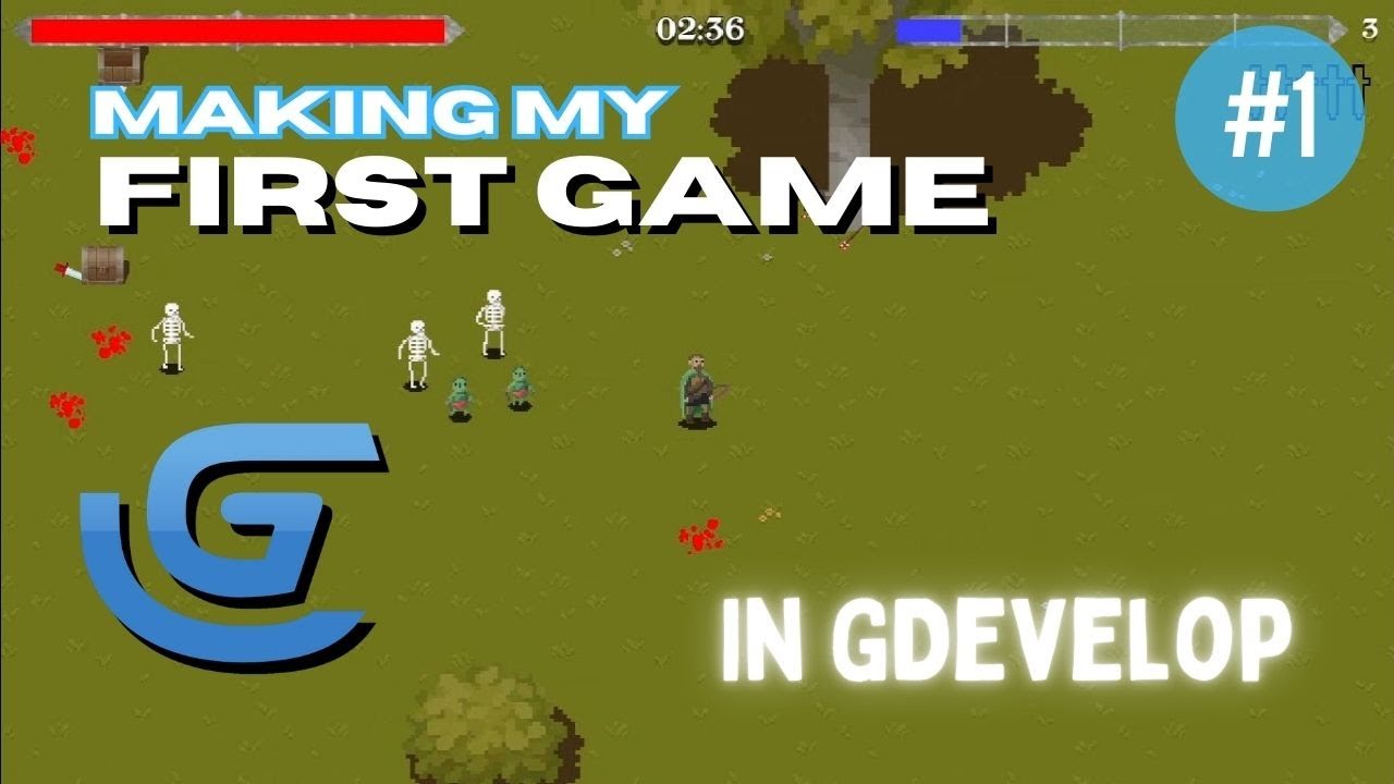 Making My First Game In Gdevelop Youtube