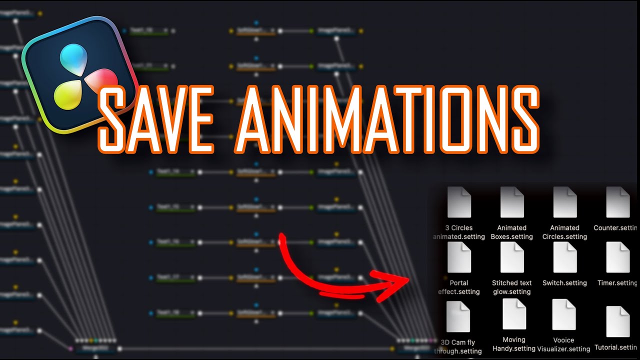 Save Your Animations Davinci Resolve Tutorial Youtube