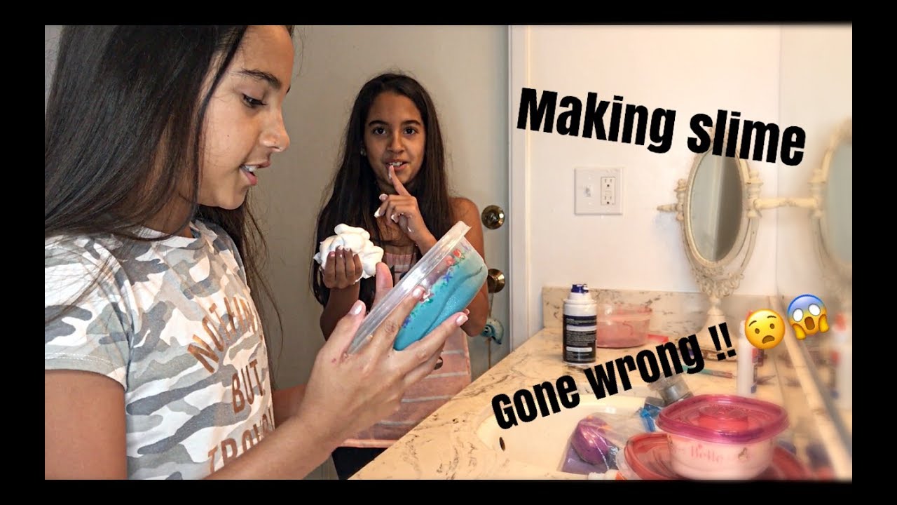 Making Slime Gone Wrong Youtube