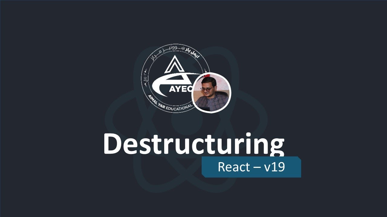 Props Destructuring React 18 Youtube