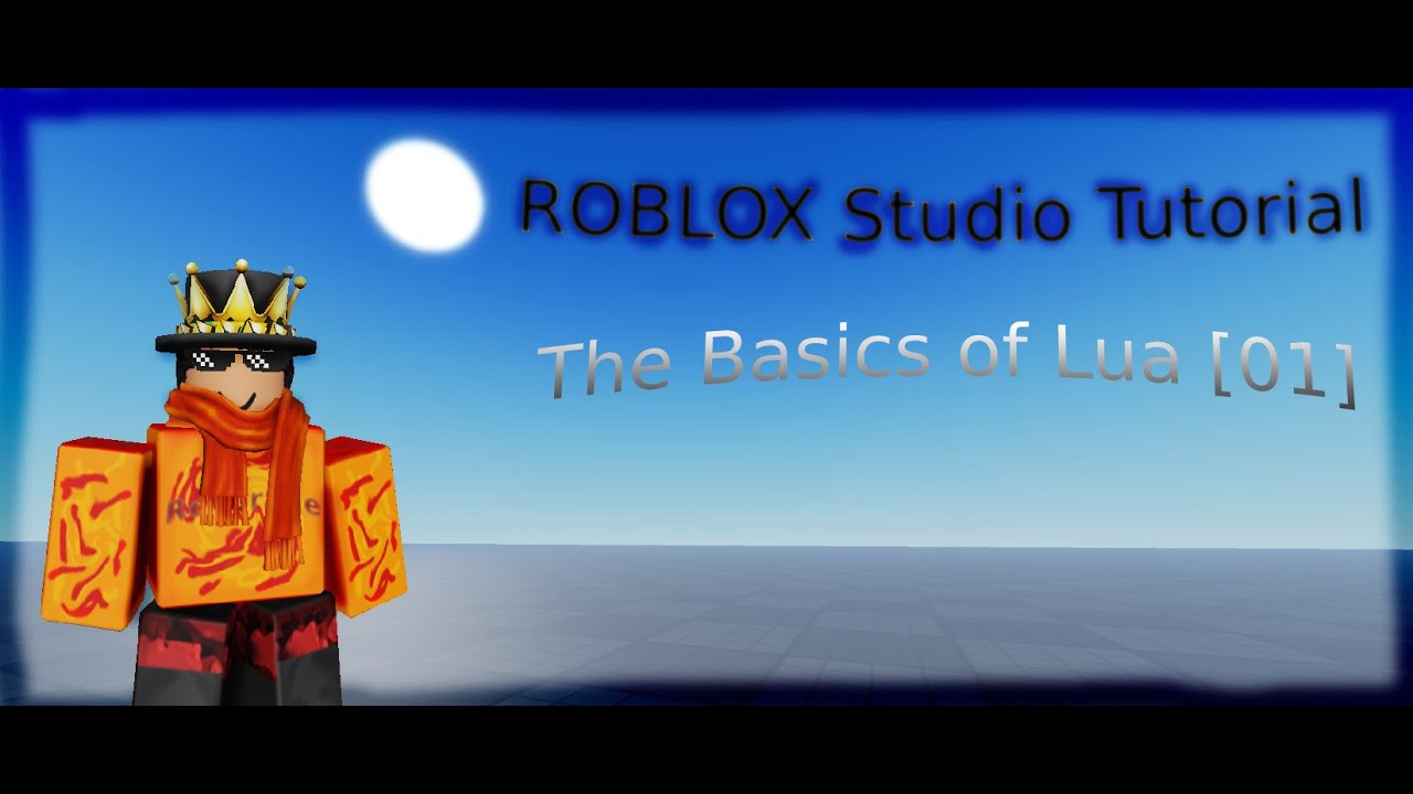 Roblox Studio Tutorial The Basics Of Lua 01 Youtube