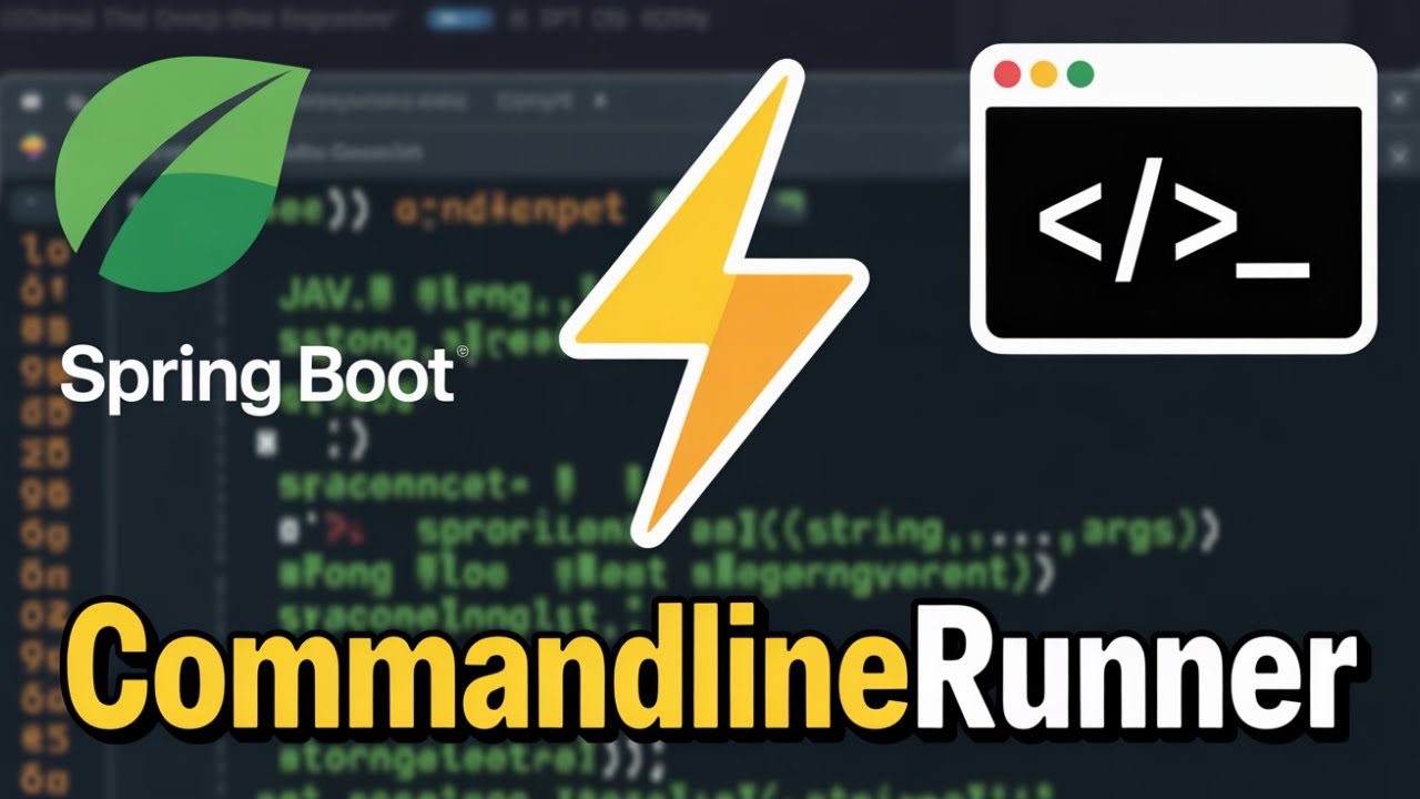 Spring Boot Commandlinerunner Everything You Need To Know Youtube