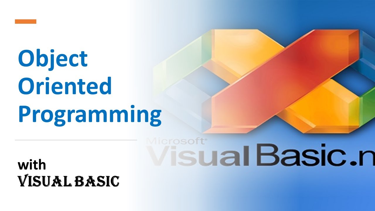 Intro To Oop With Vb Net Youtube