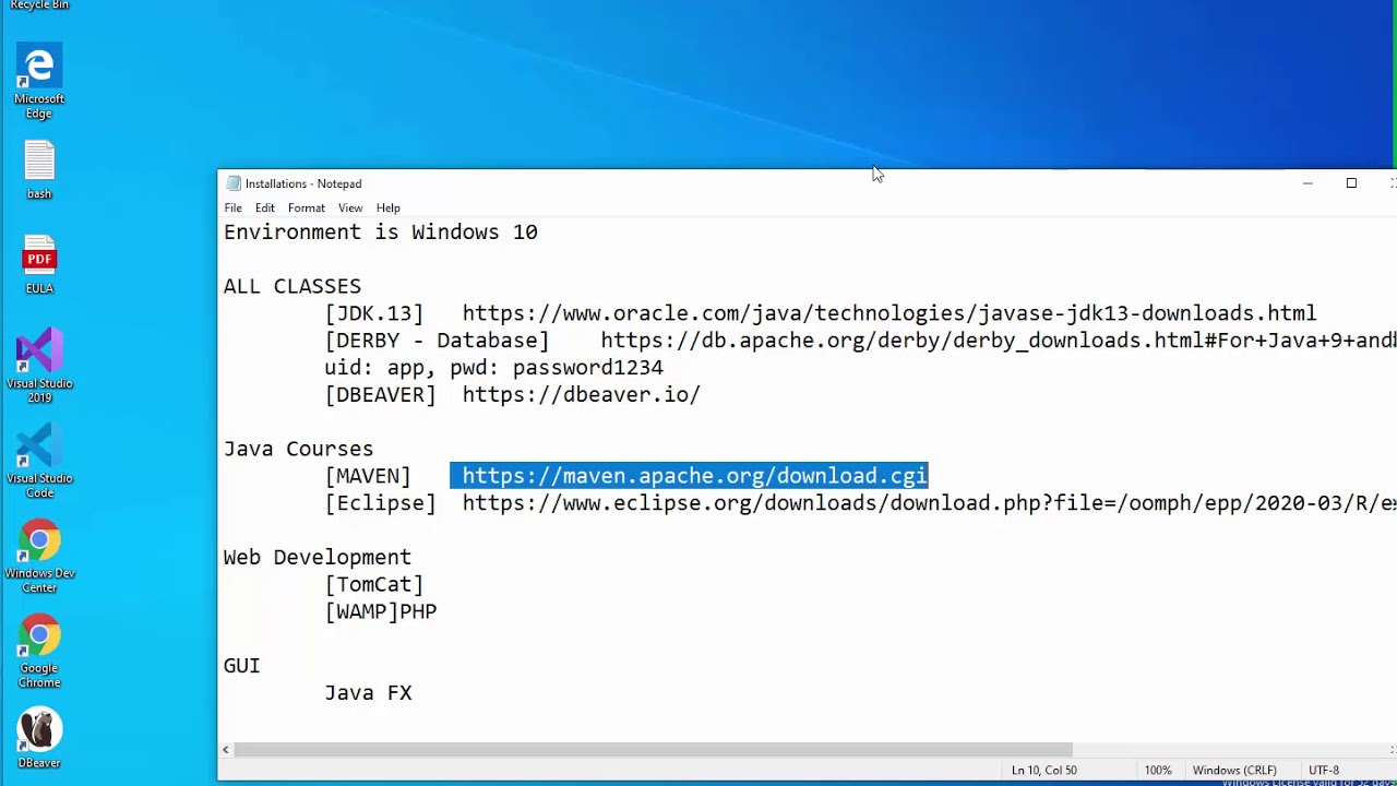 Installing Maven Youtube