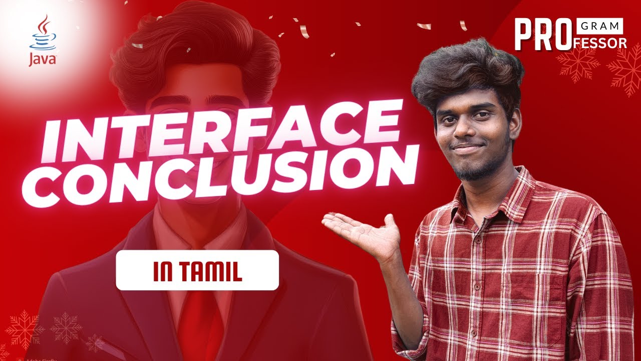 48 Interface Conclusion In Tamil Youtube