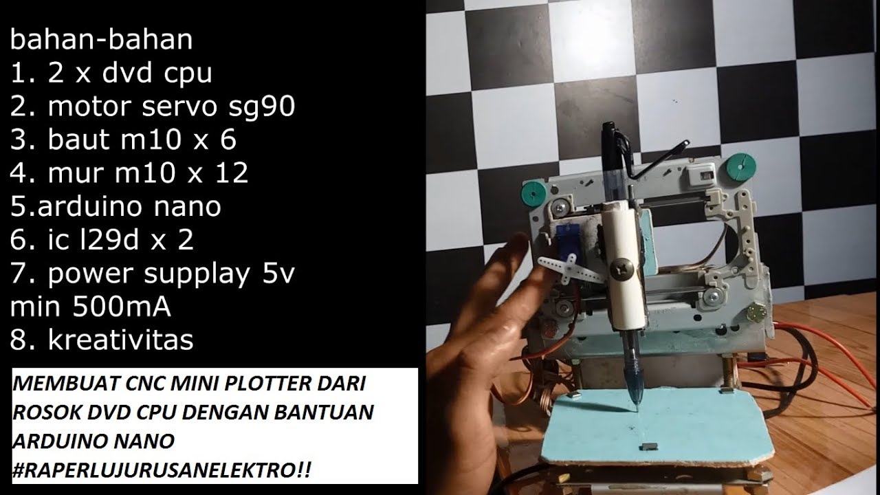Cnc Mini Plotter Youtube