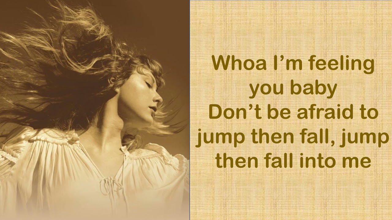 Jump Then Fall Taylor Swift Taylor S Version Lyrics Youtube