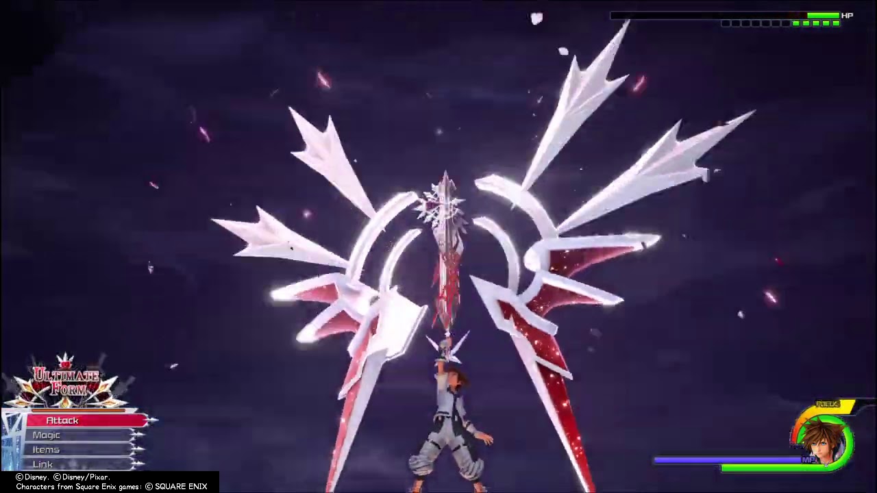 Kh3 Young Xehanort Data Battle Youtube