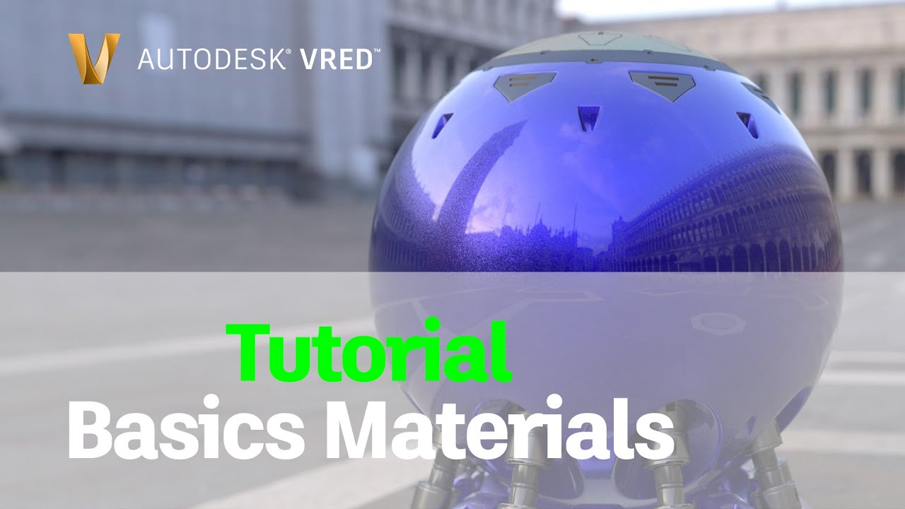 Vred Tutorial 01 Materials Youtube