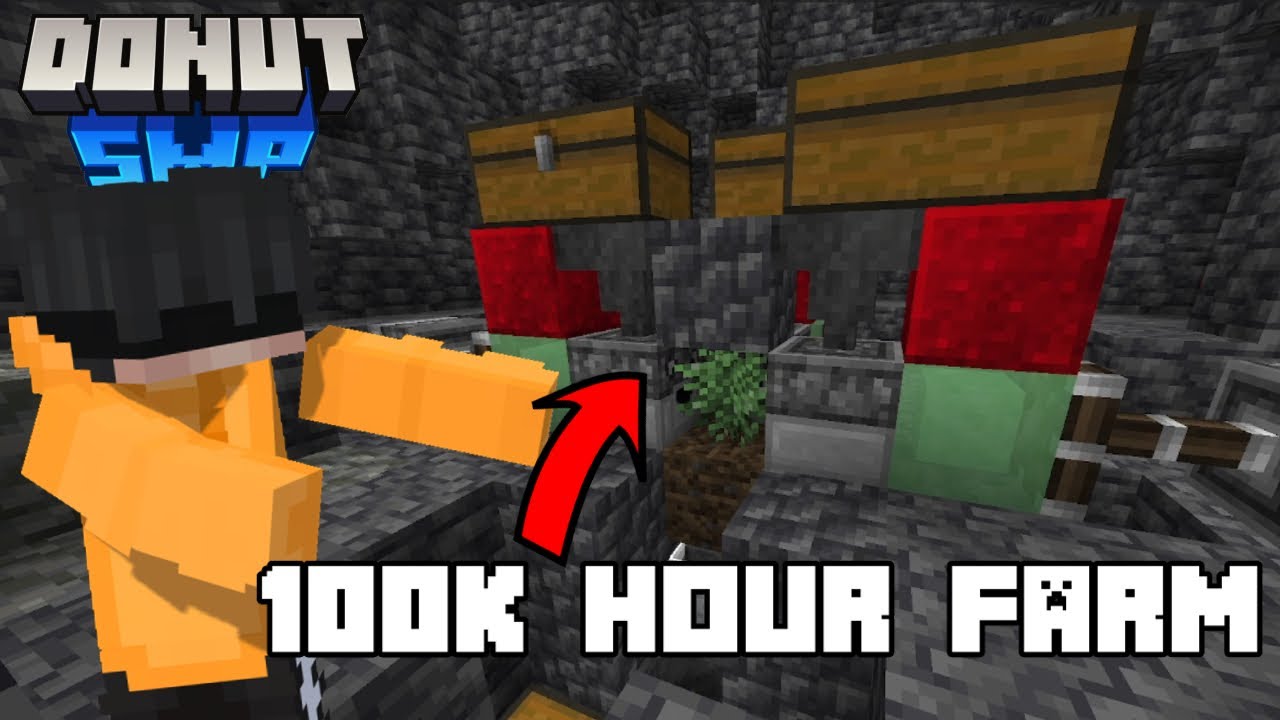 Donut Smp 100k Hour Farm Youtube