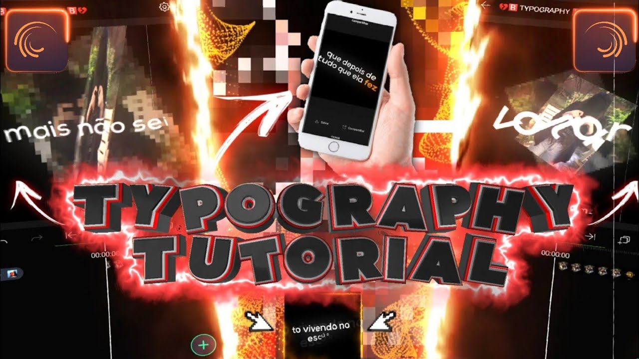 Tutorial Tipografia Avanг Ada Igual De Pc No Alight Motion рџ і Youtube