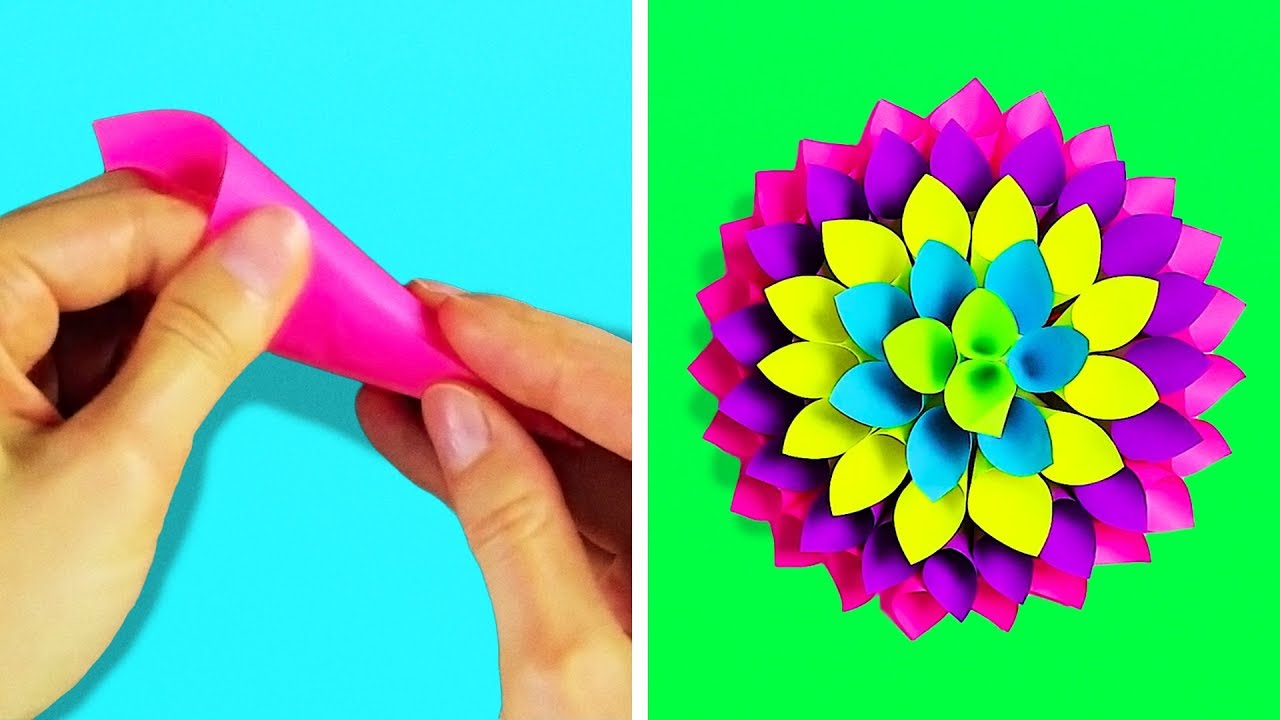 17 Absolutely Stunning Paper Crafts Youtube