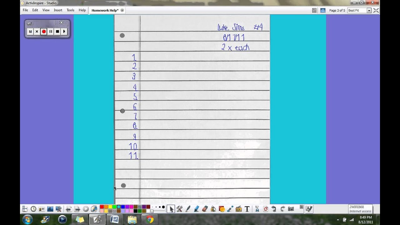 Homework Help Youtube