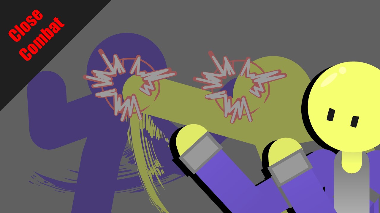 Close Combat Test Stick Nodes Pro Youtube