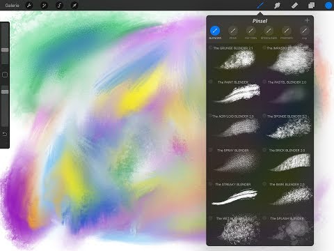 Georg S Procreate Brushes Blender Paint Brushes Demo Video Here Are