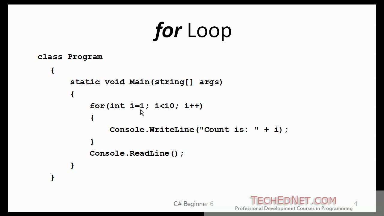 C Beginner 5 Loops For While Do While Youtube