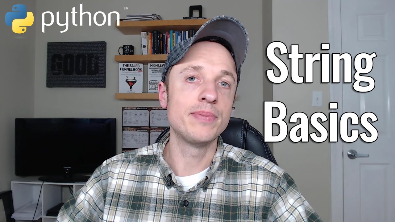 Beginner Python 3 String Basics Youtube