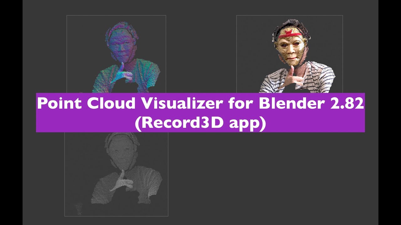 Bslive Point Cloud Visualizer For Blender 2 82 Youtube