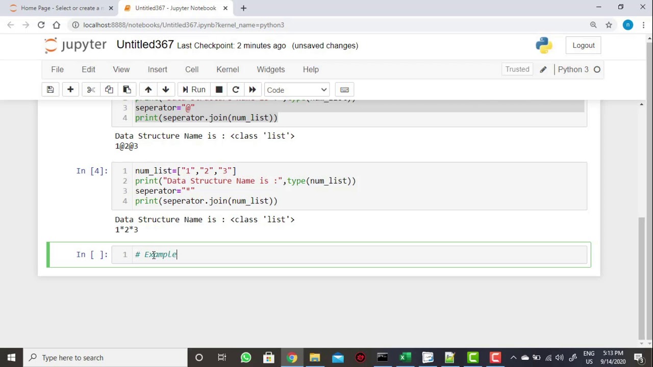 105 Python String Join Method Youtube