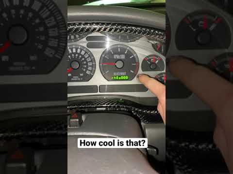 99 04 Mustang Secret Dash Trick Test Mode Youtube