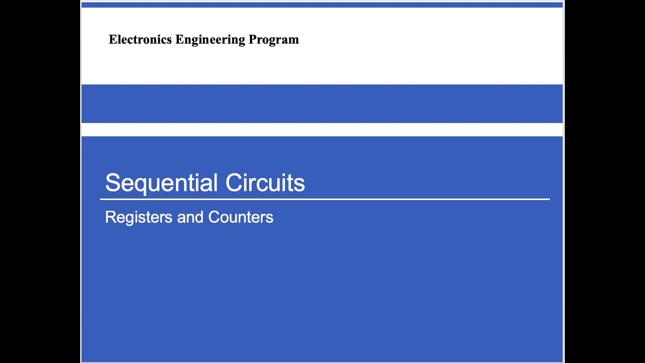 Sequential Circuits Youtube