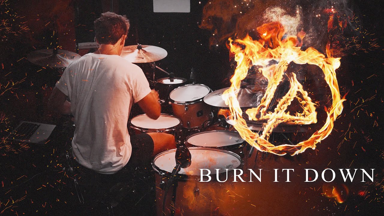 Ricardo Viana Linkin Park Burn It Down Drum Cover Youtube Music