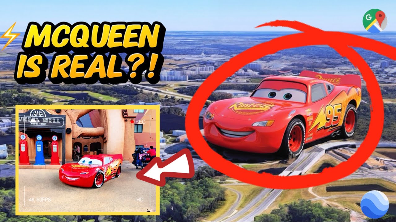 I Found The Real Lightning Mcqueen On Google Maps рџљ вљў Youtube