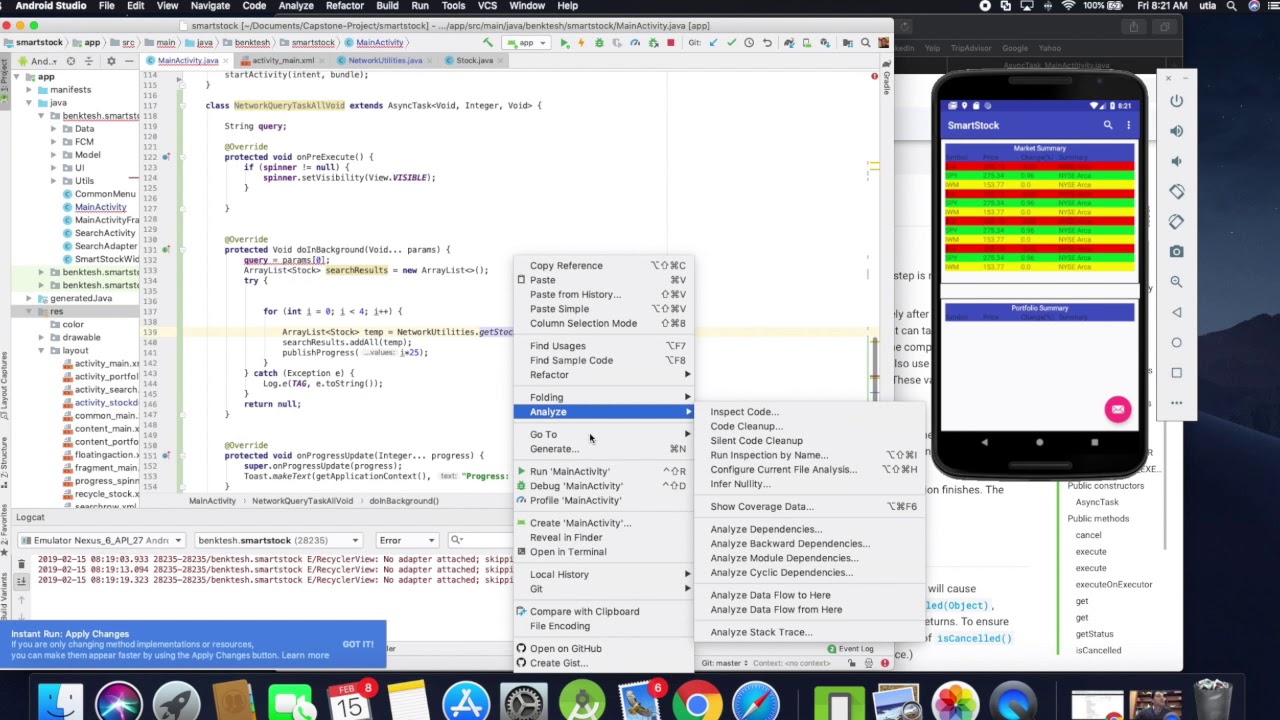 Asynchronous Processing In Android Using Asynctask Youtube