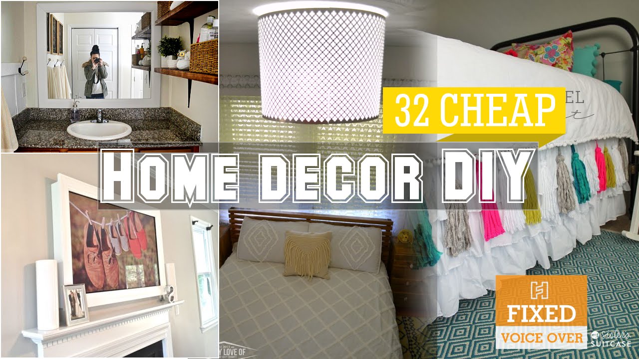 32 Cheap Home Decor Diy Ideas New V O You