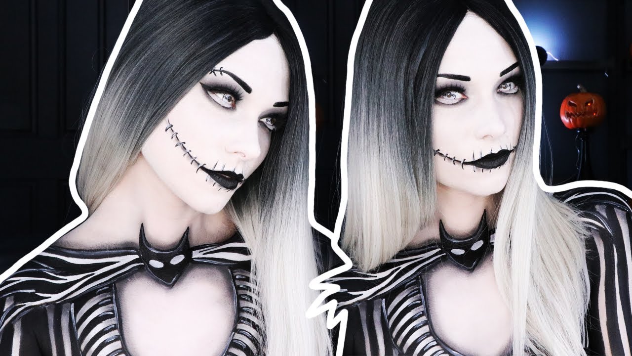 Jack Nightmare Before Christmas Makeup Crypticsabbat As Fem Jack