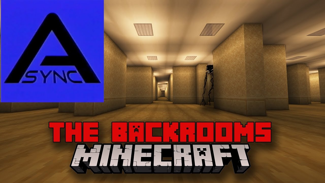 The Backrooms Async Minecraft Tour Youtube